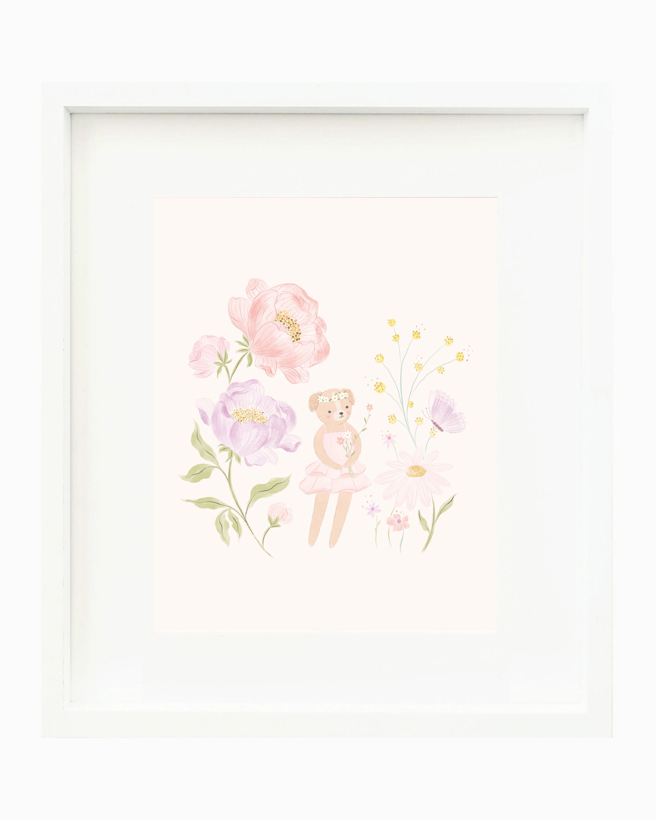 Evelyn’s print (ballet pink) (8"x10") – cuddle+kind